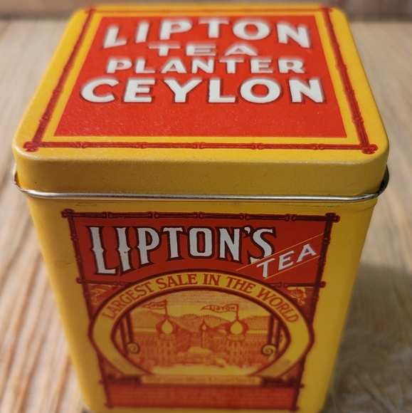 Lipton | Storage & Organization | Vintage Kitchen Lipton Tea Planter ...